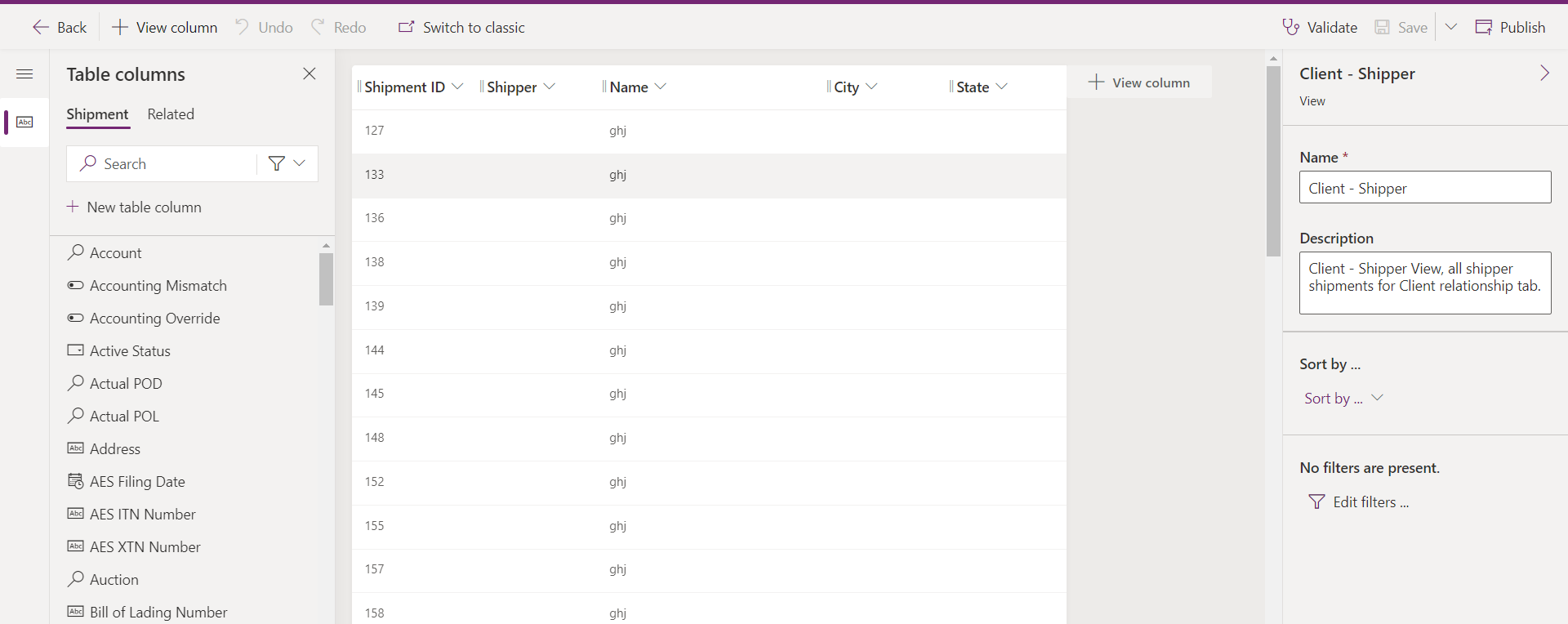 How To Create Sub Grid In Model Driven App